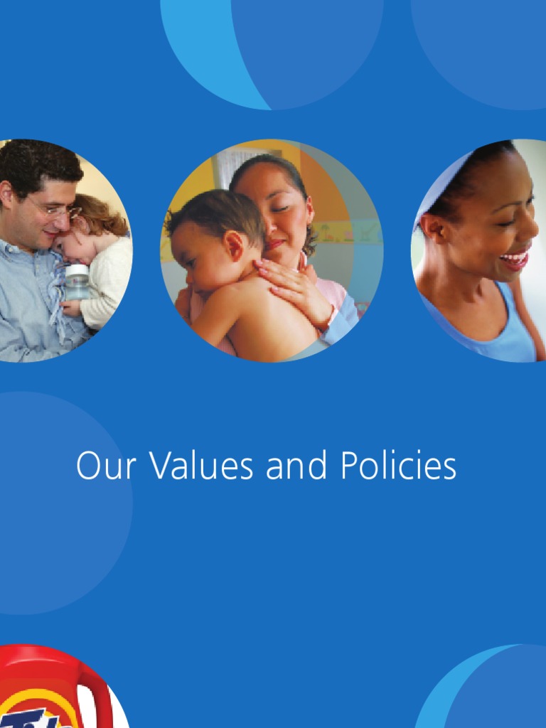 P&G Values and Principles | PDF