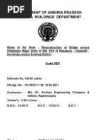 DPR Format of Civil Engineers in Excel Format | PDF | Masonry | Brick