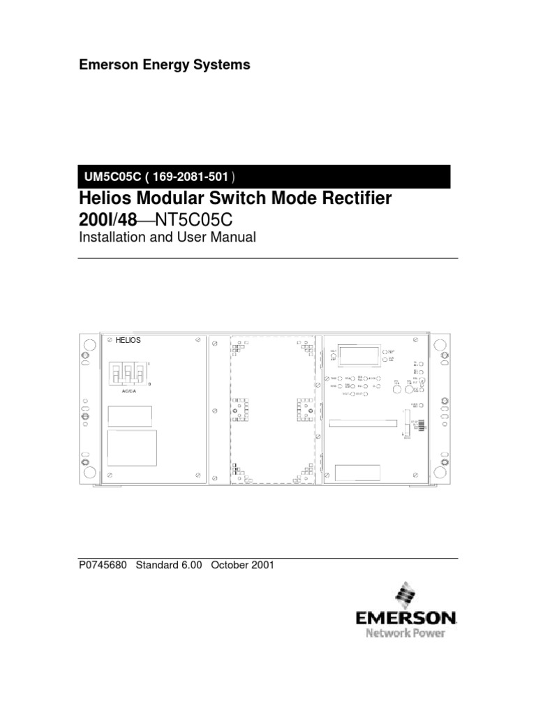 Helios Modular Switch Mode Rectifier | PDF