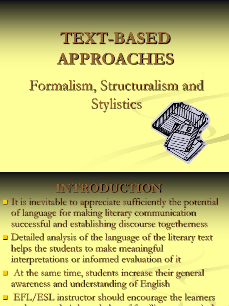 text-based approaches.ppt | Linguistics | Epistemology