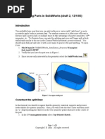 Understanding the Split Command in Inventor | PDF | Teaching Mathematics