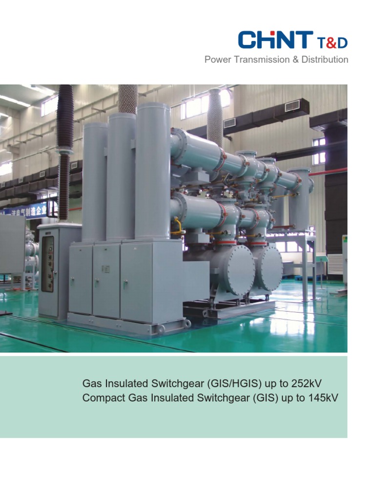 Gas Insulated Switchgear Overview | PDF | Switch | Transformer