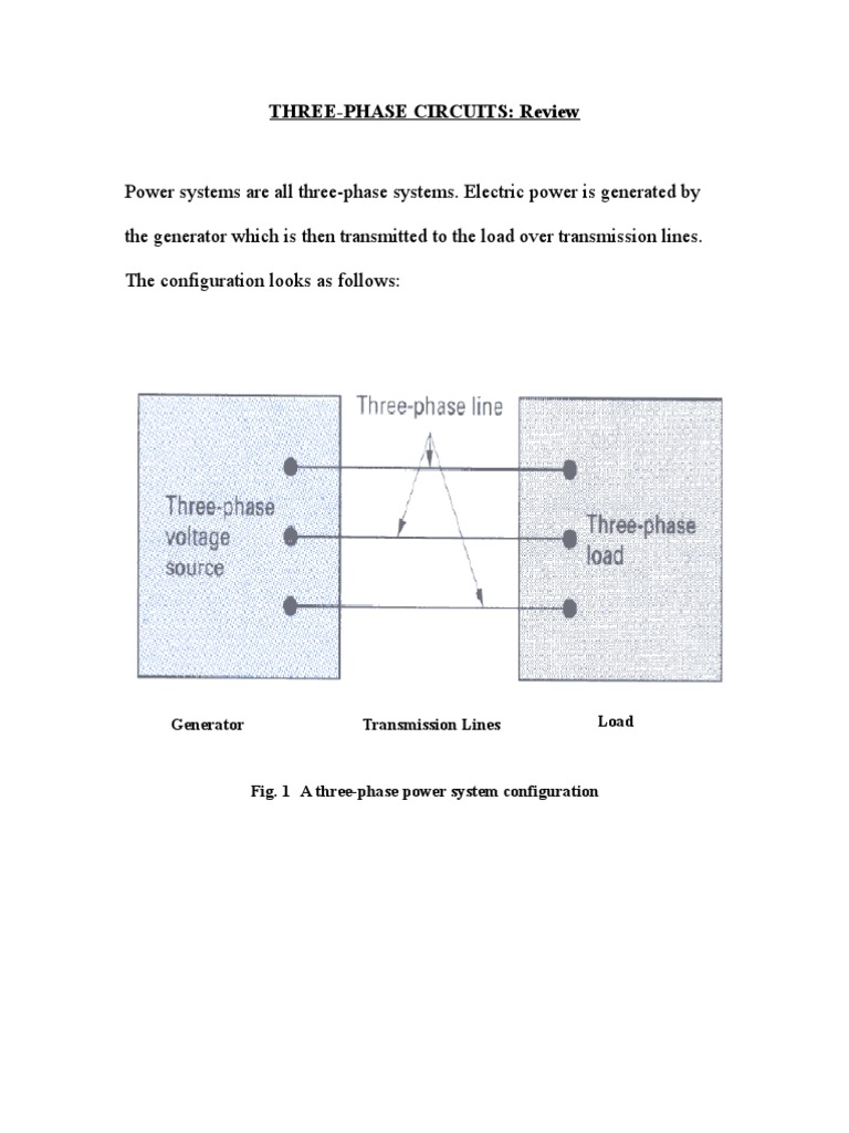 Three Phase | PDF | Electrical Impedance | Ac Power