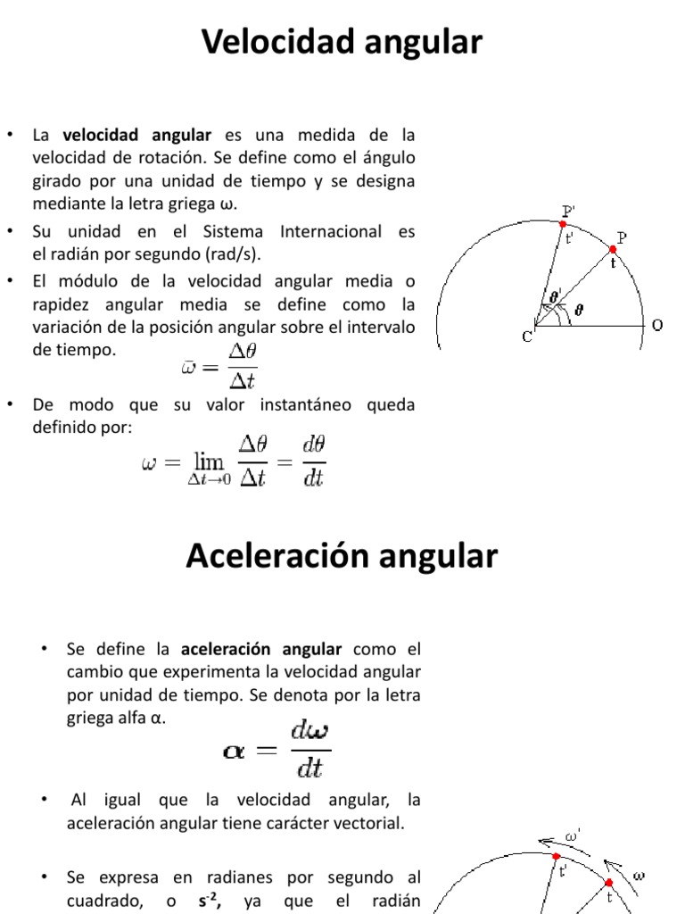 Velocidad Angular | PDF | Vector Euclidiano | Velocidad