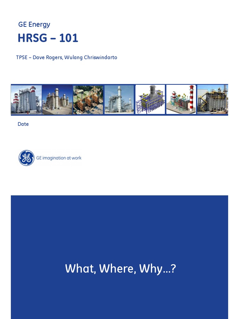 HRSG - Basic Understanding | Download Free PDF | Boiler | Steam