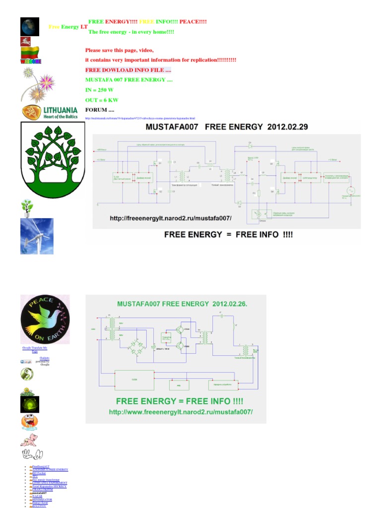 Free Energy LT PDF | PDF | Inductor | Transformer