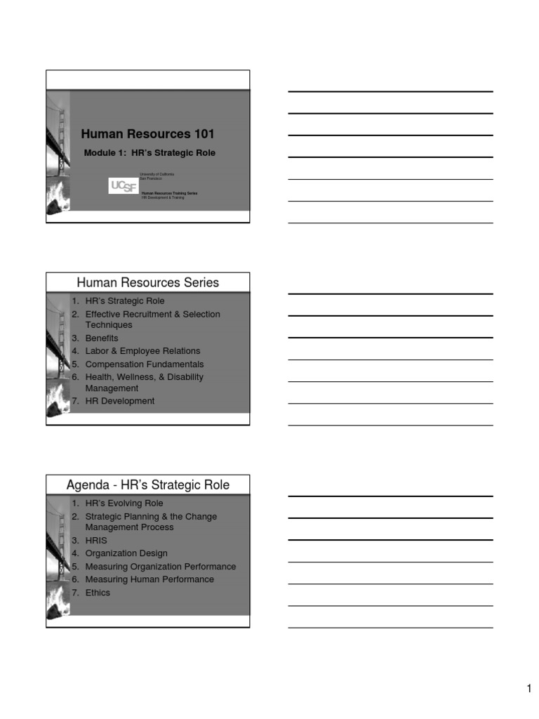 HR101-1 HumanResources | PDF | Change Management | Employment