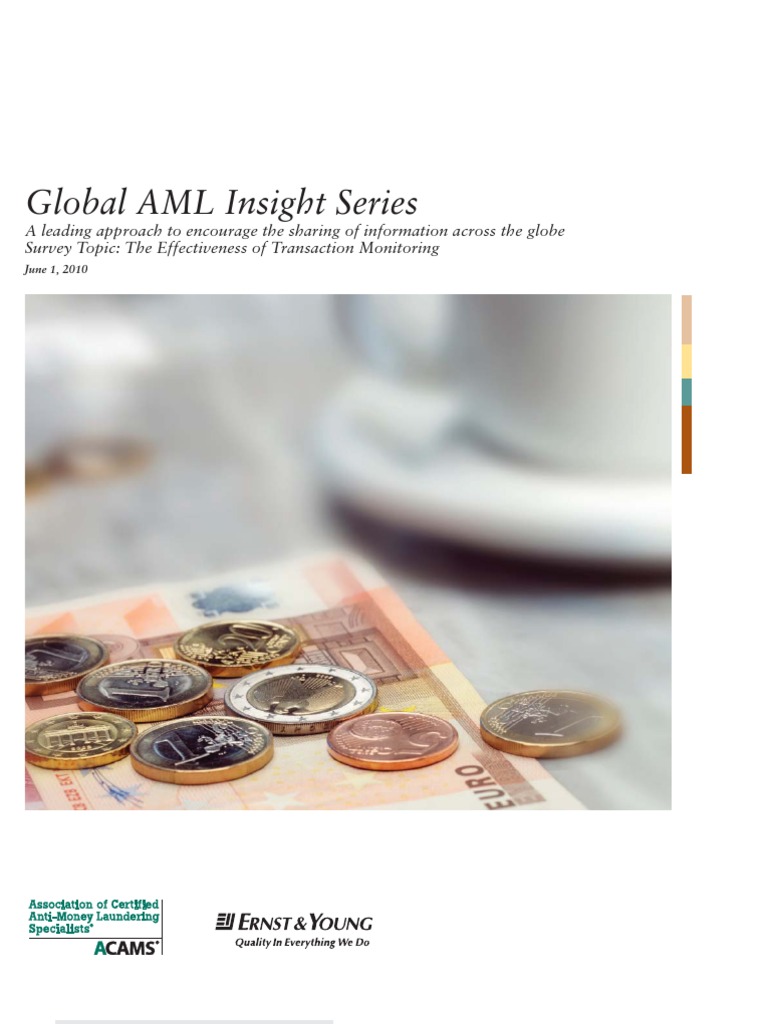 ACAMS Global AML Insight Series Transaction Monitoring | PDF ...