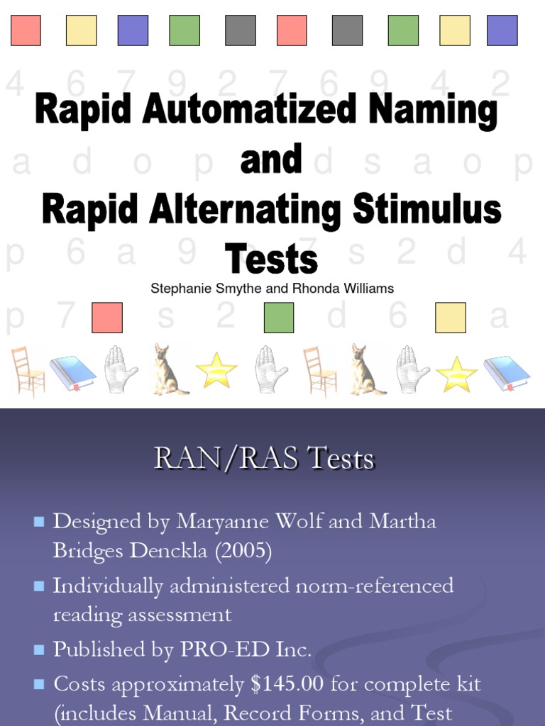 Ran-Ras Presentation Final | PDF | Validity (Statistics) | Test ...