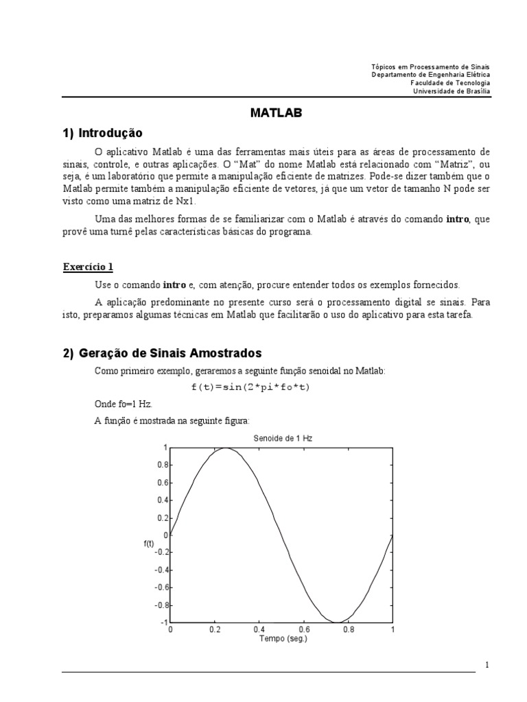 Tutorial Matlab Pdf Número Complexo Matlab