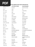 Latin Abbreviations | PDF