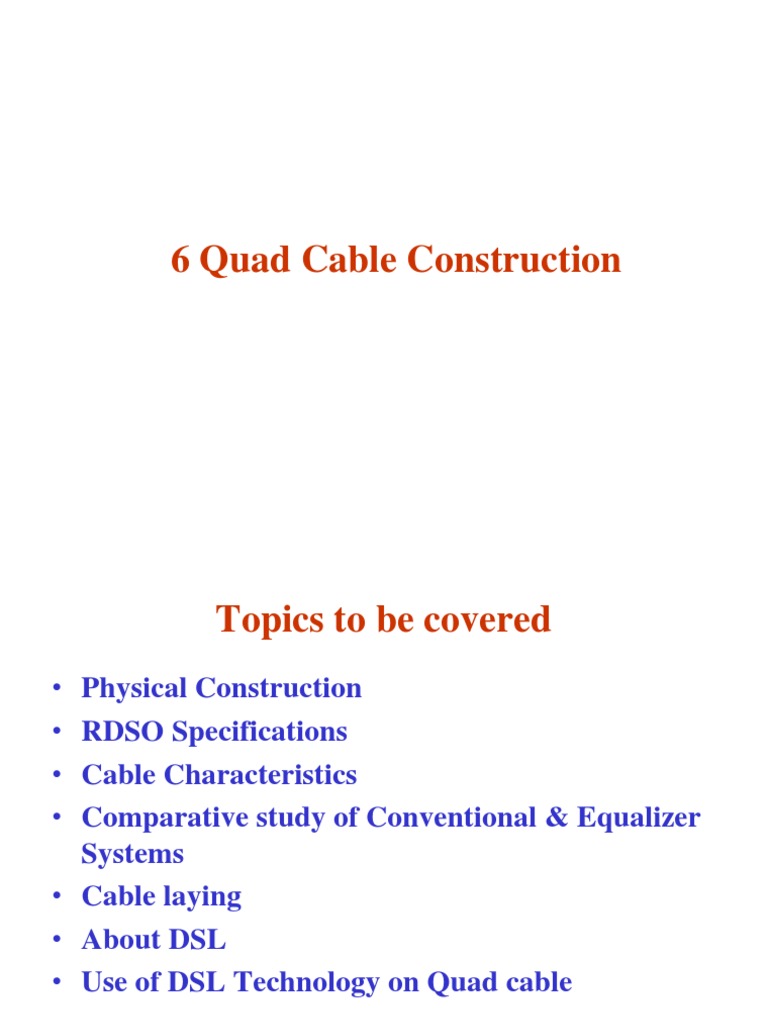 An Overview of Digital Subscriber Line (DSL) Technology and Its ...