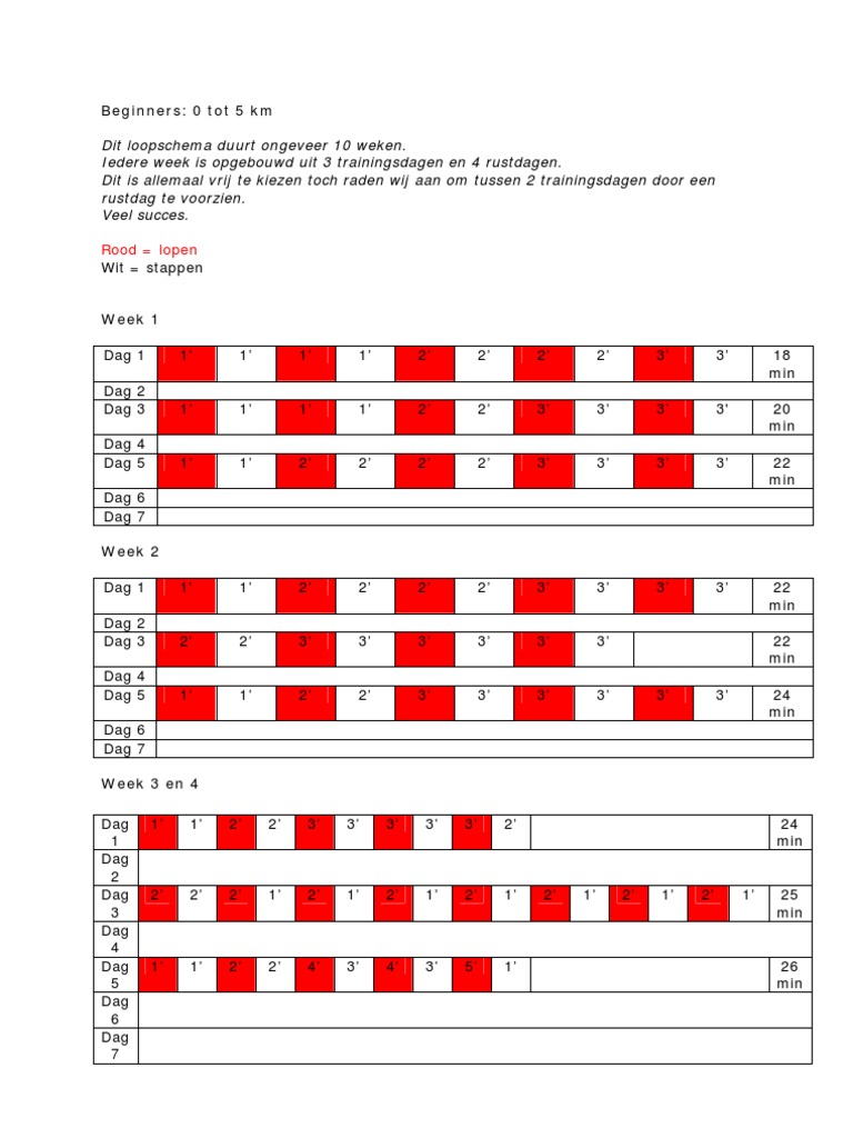 Start To Run Schema | PDF