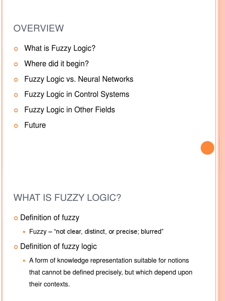 Fuzzy Logic | PDF | Fuzzy Logic | Logic