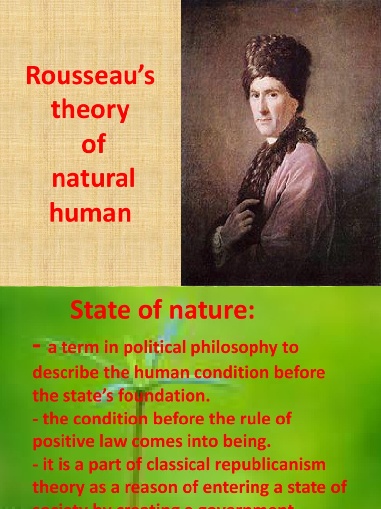 Rousseau's Theory of Natural Human | PDF | Politics