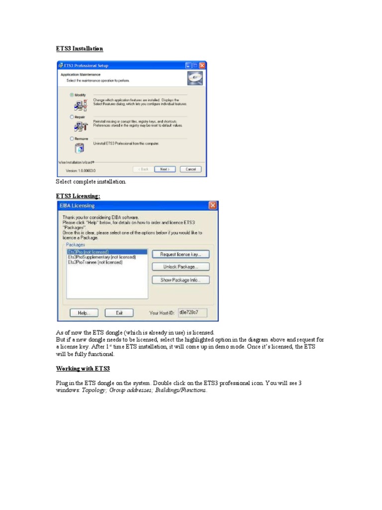 ETS3 | PDF | Computing | Software