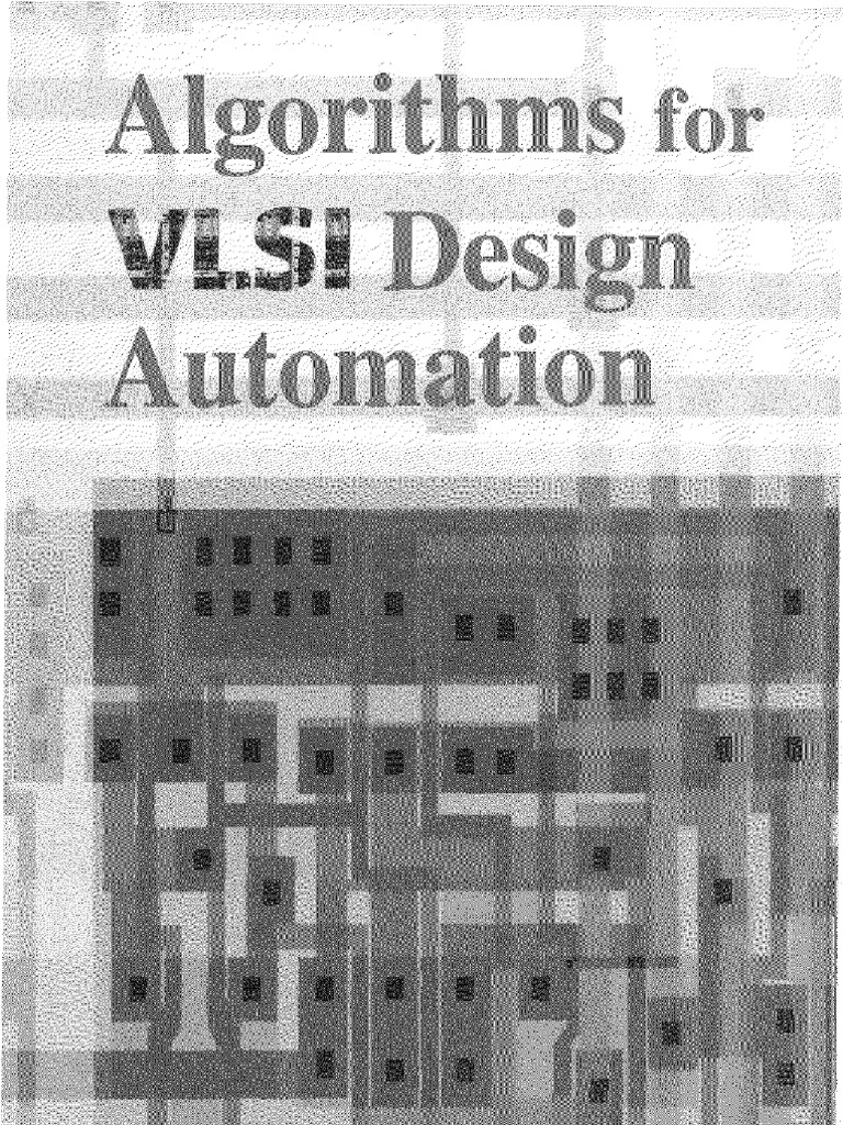 Cad For Vlsi Algorithms For Vlsi Design Automation By Gerez