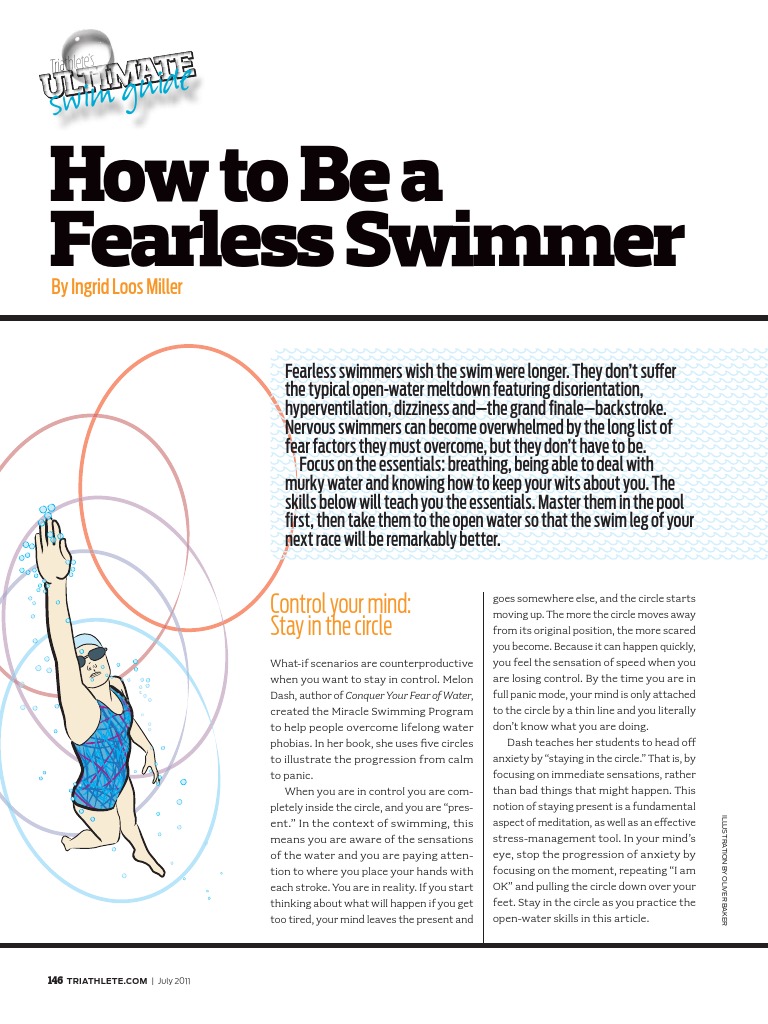 Howtobea Fearless Swimmer: Swim Guide | PDF | Triathlon | Water Sports