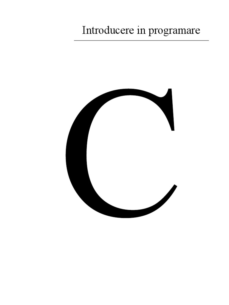 Introducere in C++ | PDF | Teaching Methods & Materials | Computers