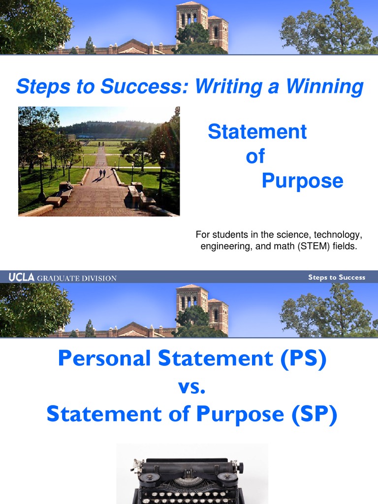 State of Purpose Letter | PDF