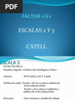 Test Factor G de Cattell: Guía 8-15 Años | PDF | Inteligencia | Aprendizaje