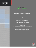 HAZOP Study Report Template | PDF