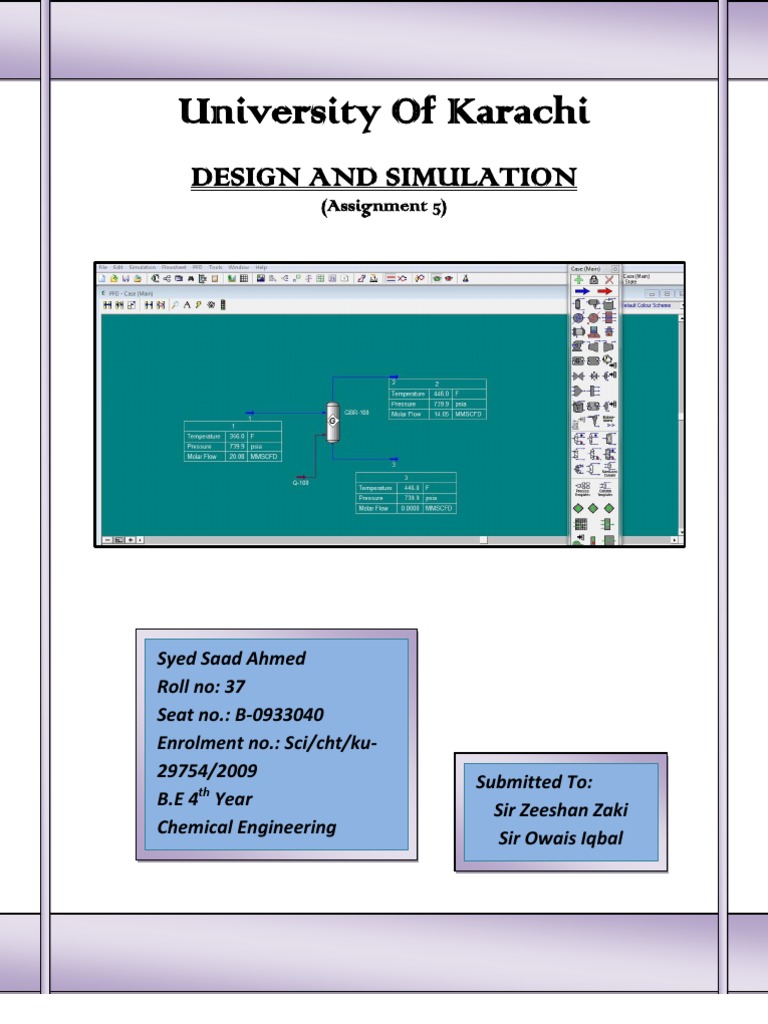 Design & Simulation (Assgn 5) | PDF