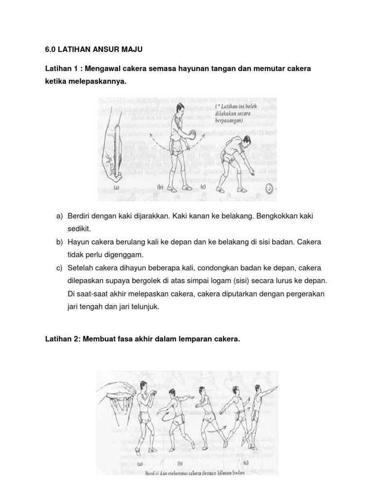 Sains Dalam Sukan Lempar Cakera | PDF