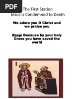 A Short Way of The Cross - Kristin's Crosses | PDF | Jesus | Stations ...