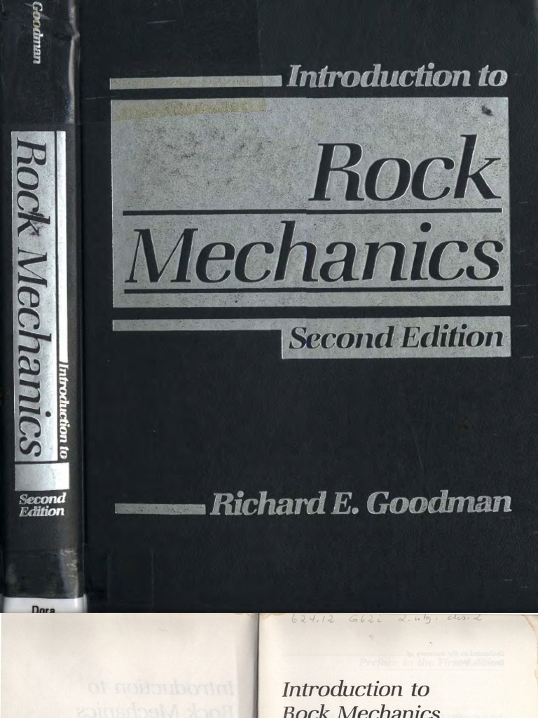 Goodman, R. E. - Introduction To Rock Mechanics, 2nd Edition | PDF