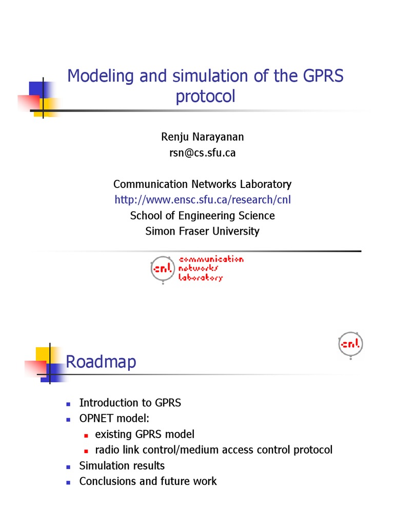 Modeling and Simulation of The GPRS Protocol | PDF