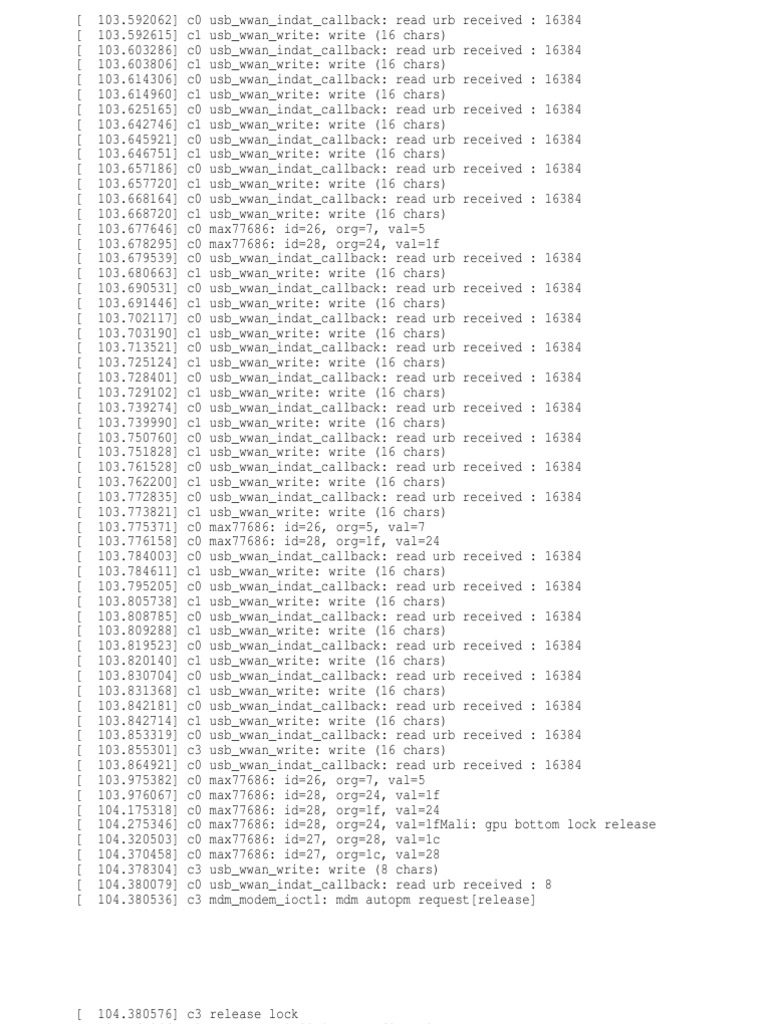 Dmesg | PDF | Technology & Engineering