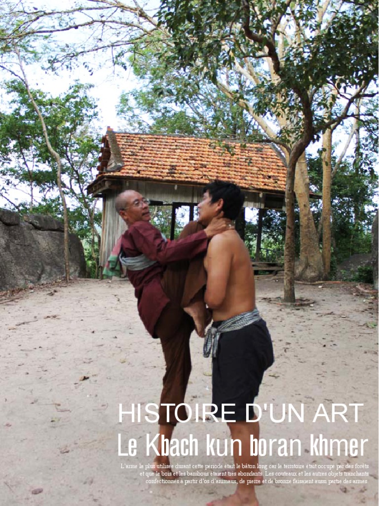 Histoire D'un Art: Le Kbach Kun Boran Khmer | PDF | Cambodge | Angkor