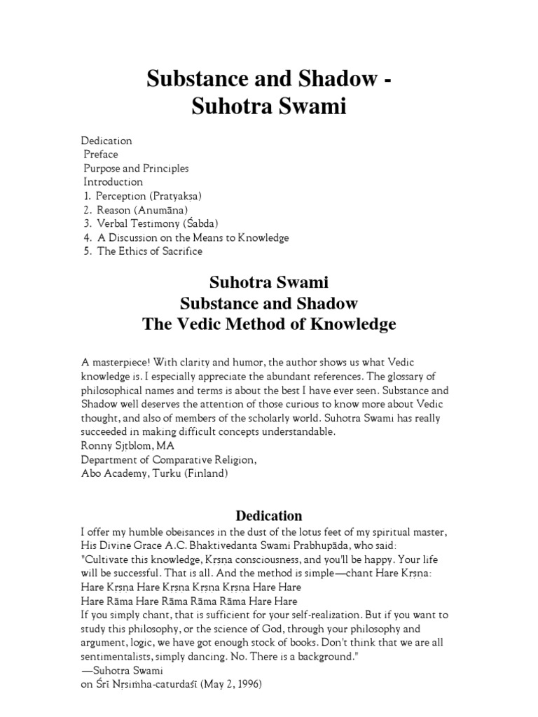 Substance and Shadow | PDF | René Descartes | Science
