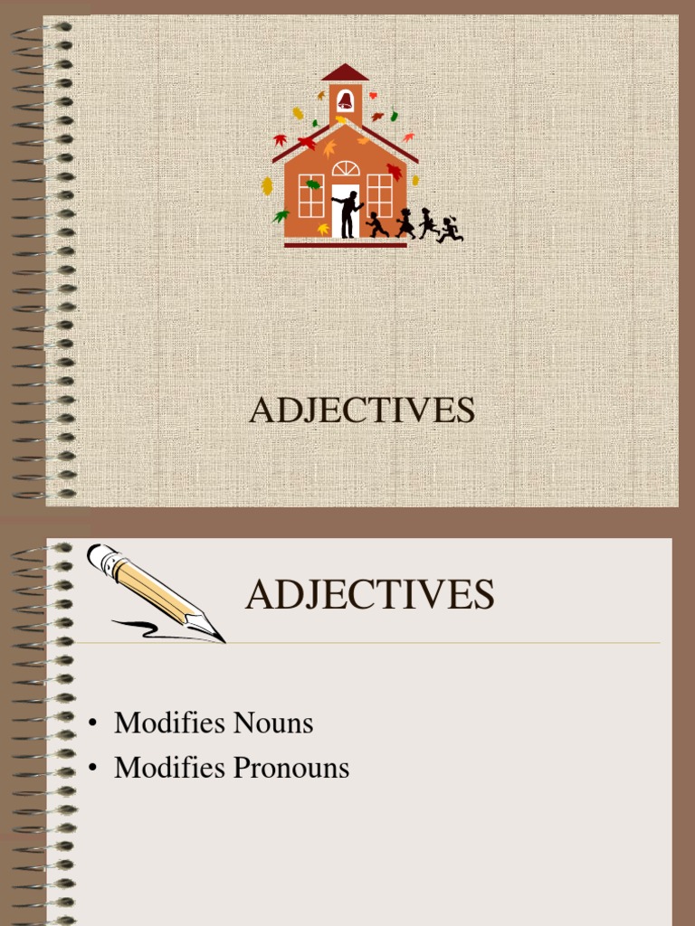 Adjective | PDF | Language Arts & Discipline
