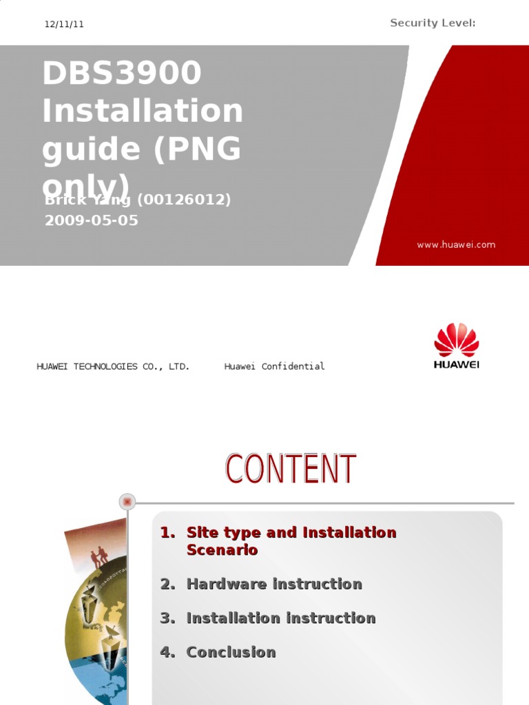 DBS3900 Installation Guide | PDF | Business