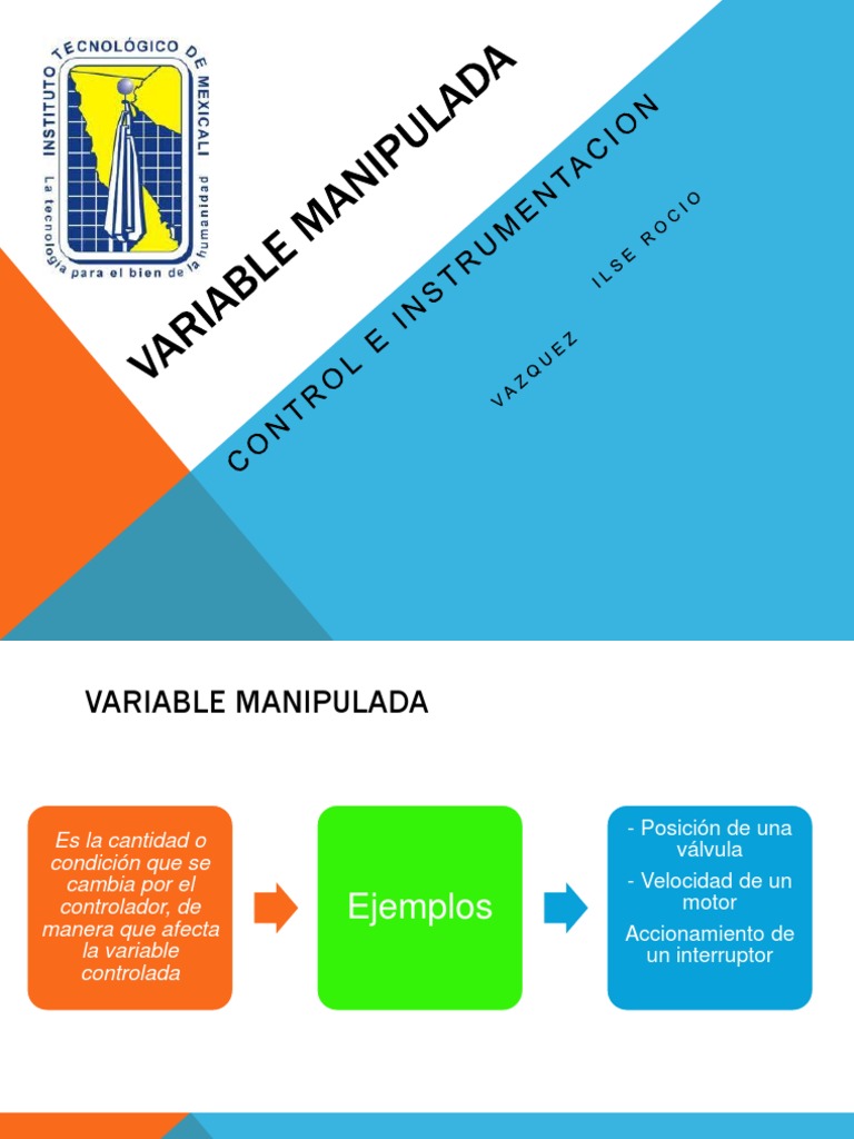 Variable Manipulada | PDF