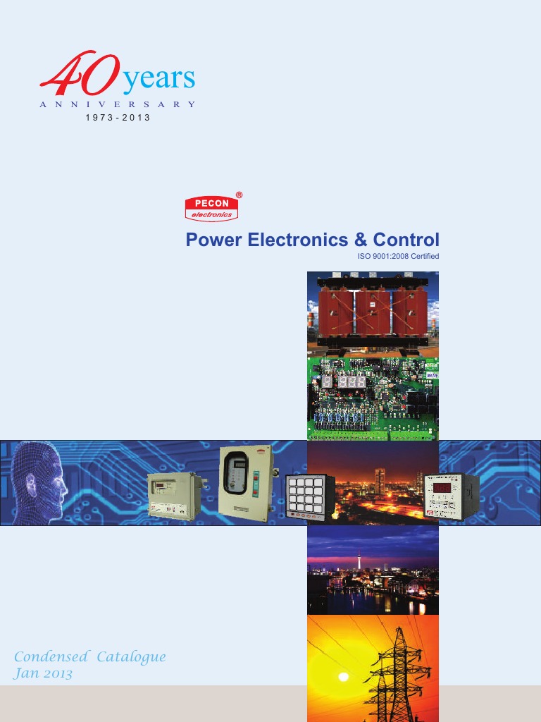 PECON Condense Catalogue 2013 | PDF | Transformer | Relay