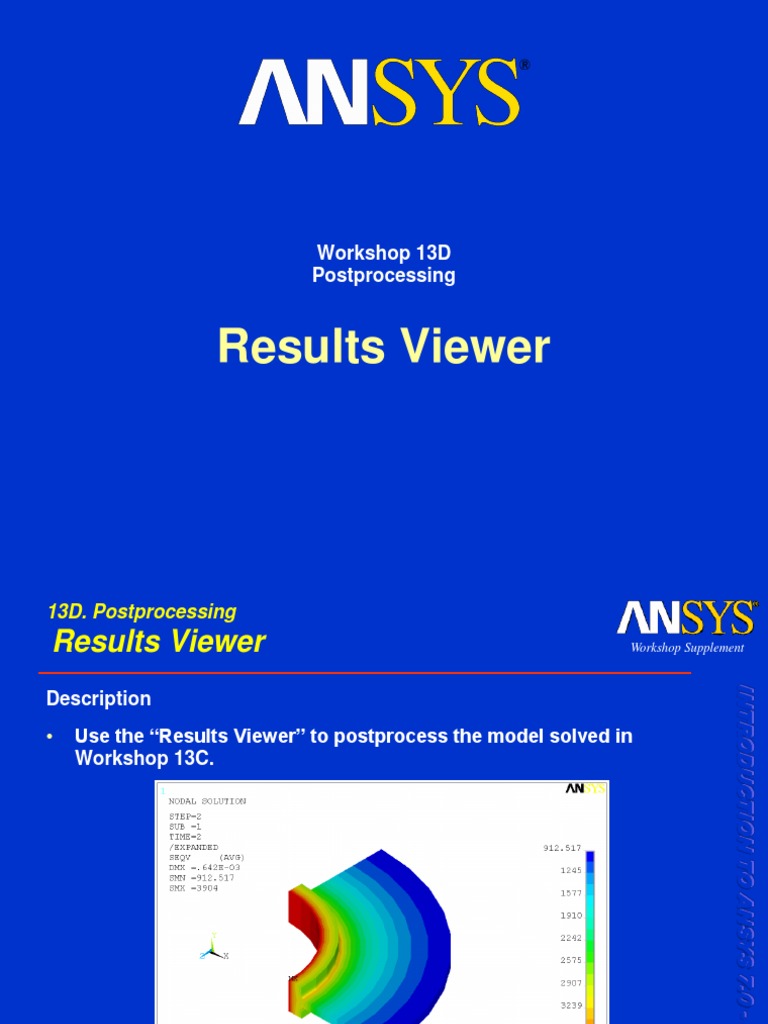 Ansys 13.0 Report Generator | Download Free PDF | Computer Engineering | Areas Of Computer Science