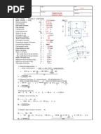 Sizing Calculations of Thrust Blocks