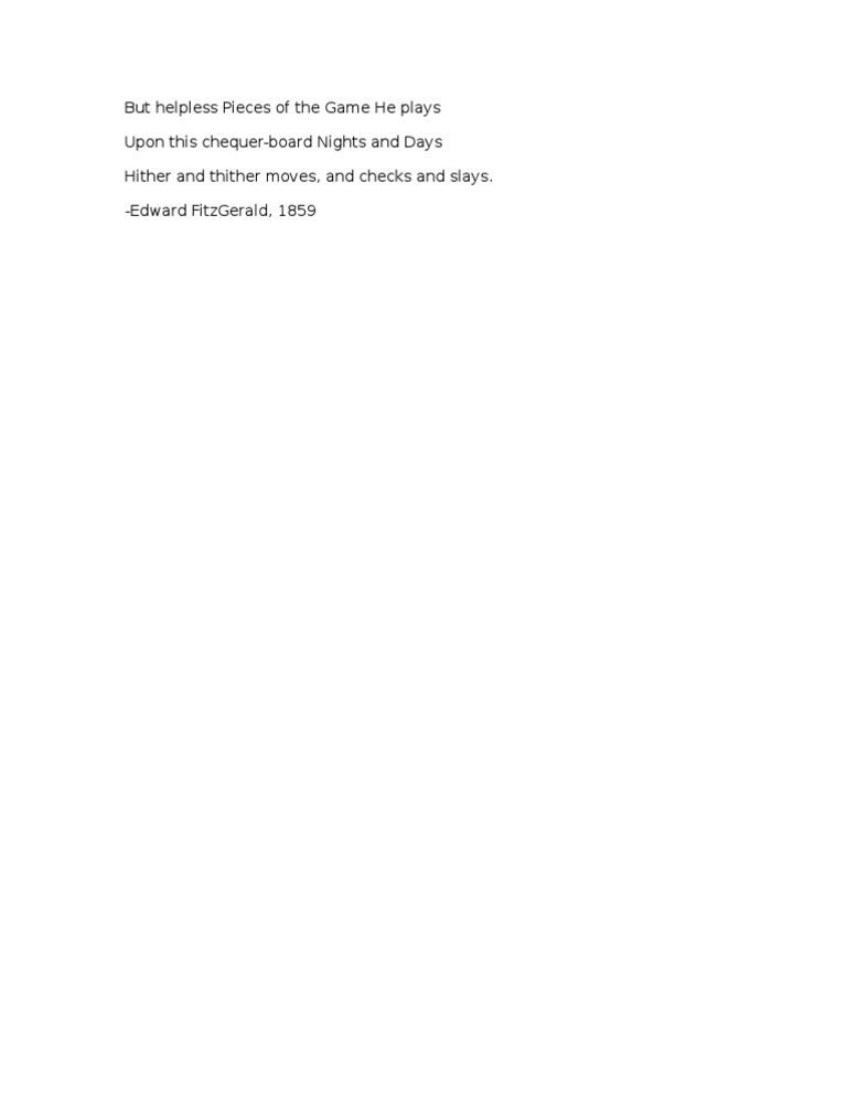 Edward FitzGerald | PDF