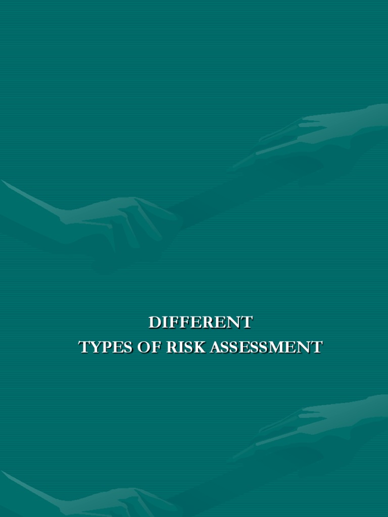 8 Different Types of Risk Assessment | PDF | Risk | Risk Management