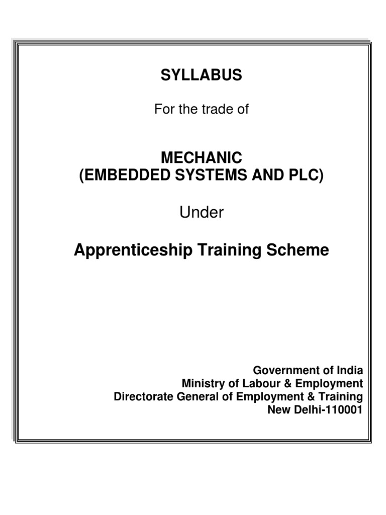 Mechanic Training in Embedded Systems | PDF | Microcontroller ...