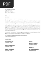 Letter Tree Planting | PDF | Social Institutions | Social Science