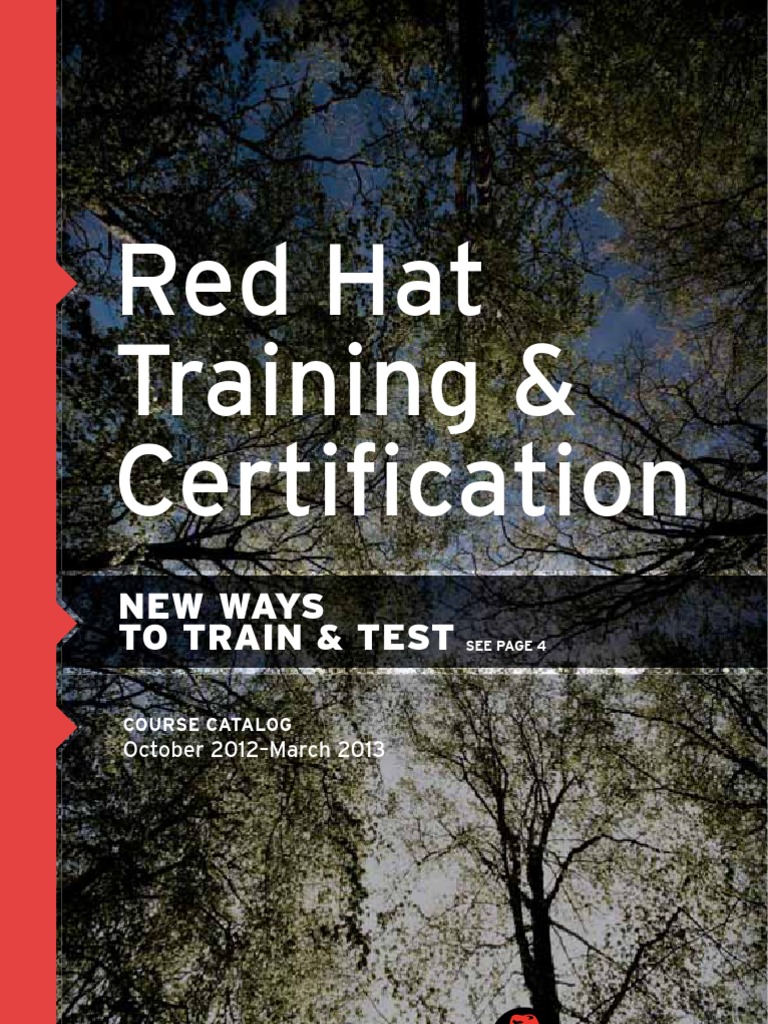 RedHat - Certification Path | Red Hat | System Administrator | Free 30 ...