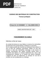 TP 3 M.D.C. L'équivalent de Sable | PDF | Matériaux de construction ...