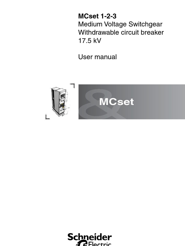 MCSet Instruction Manual Schneider | PDF | Fuse (Electrical) | Switch