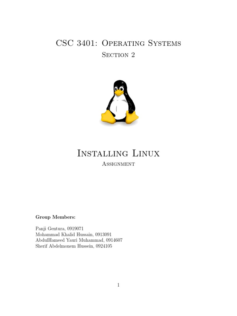 Installing Linux | PDF | Ubuntu (Operating System) | Linux