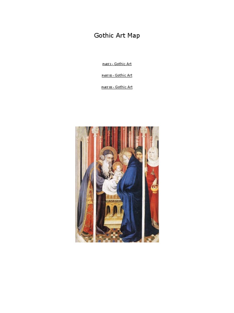 Key Themes in 14th Century Gothic Art | PDF | Gothic Architecture ...