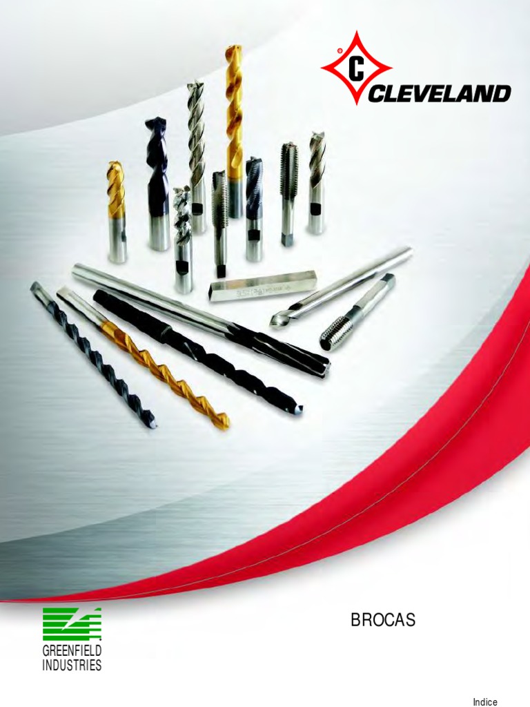 Brocas Cleveland | PDF | Acero | Herramientas